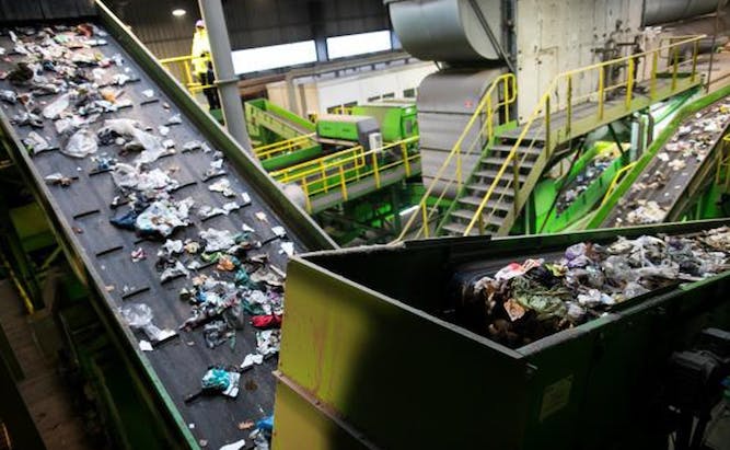 New construction of a complex for the processing, neutralization and ...