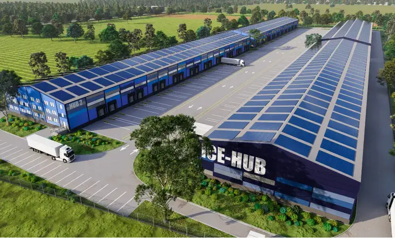 ICE HUB — Class A Cold Storage Logistics Center - Investment map of Ukraine